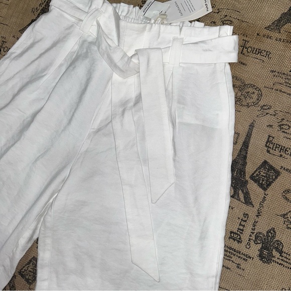 NAF NAF | Pants & Jumpsuits | Naf Naf Paris Nwt Crudo Puro White Tie ...